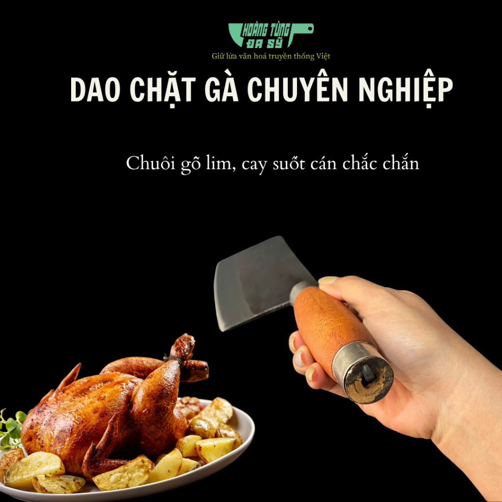 DAO CHẶT GÀ CHUYÊN NGHIỆP - Dao Đa Sỹ Hoàng Tùng